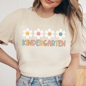 Kindergarten Teacher Shirt for Kindergarten Teachers, Retro ...