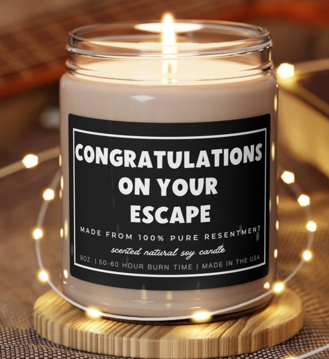 Coworker Leaving Gift, Funny Candle for Co Worker, Funny Retirement ...