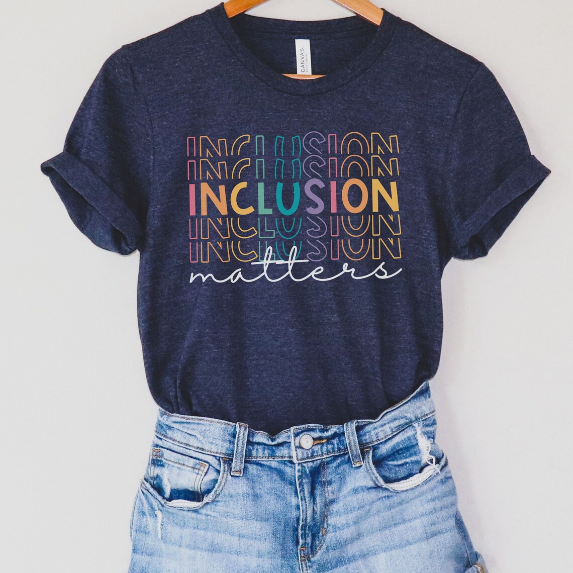 Inclusion Matters Shirt Inclusion Shirts Neurodiversity Shirts Mental ...