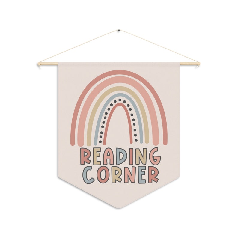 Boho Classroom Decor, Boho Rainbow Classroom Decor, Reading Corner ...
