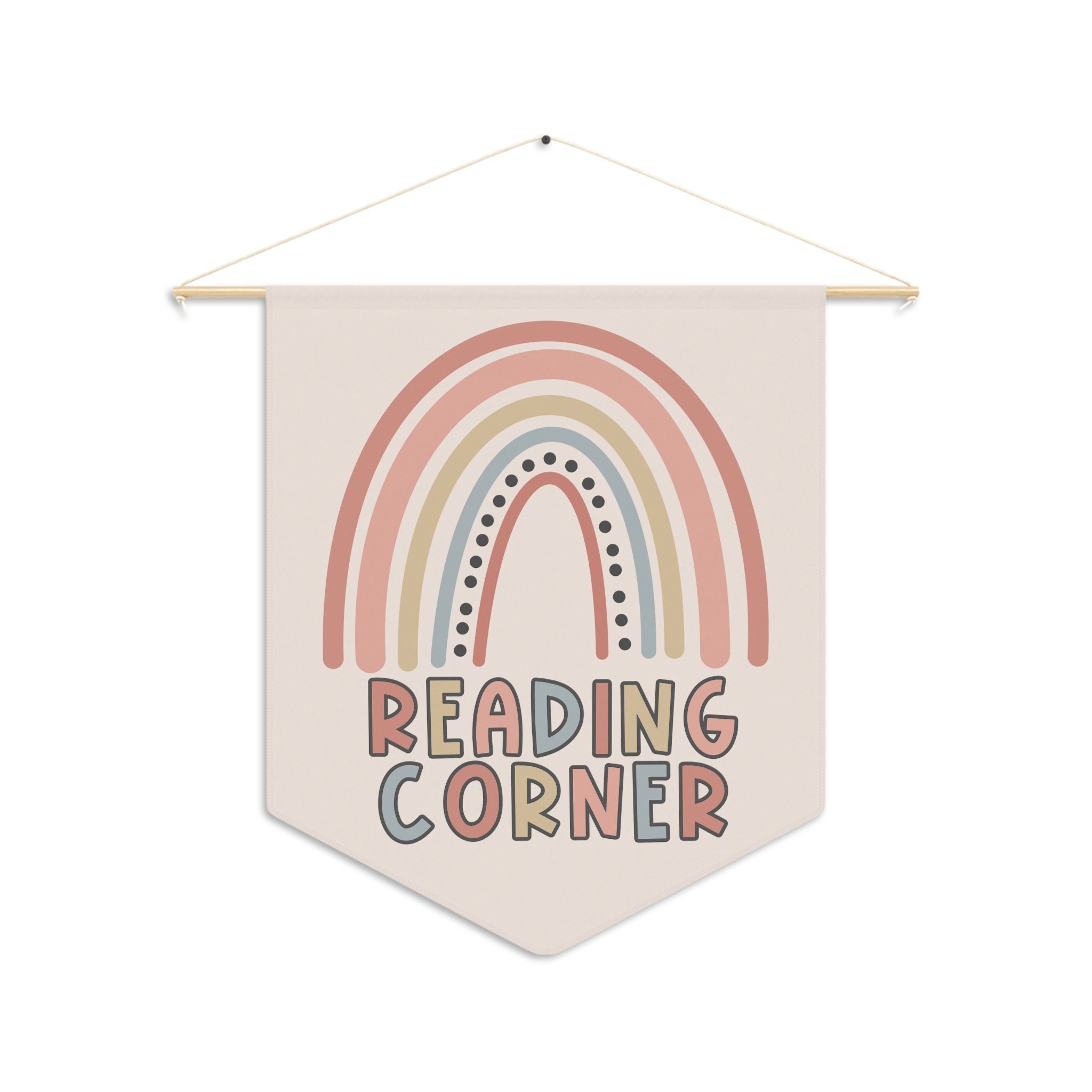 Boho Classroom Decor, Boho Rainbow Classroom Decor, Reading Corner ...