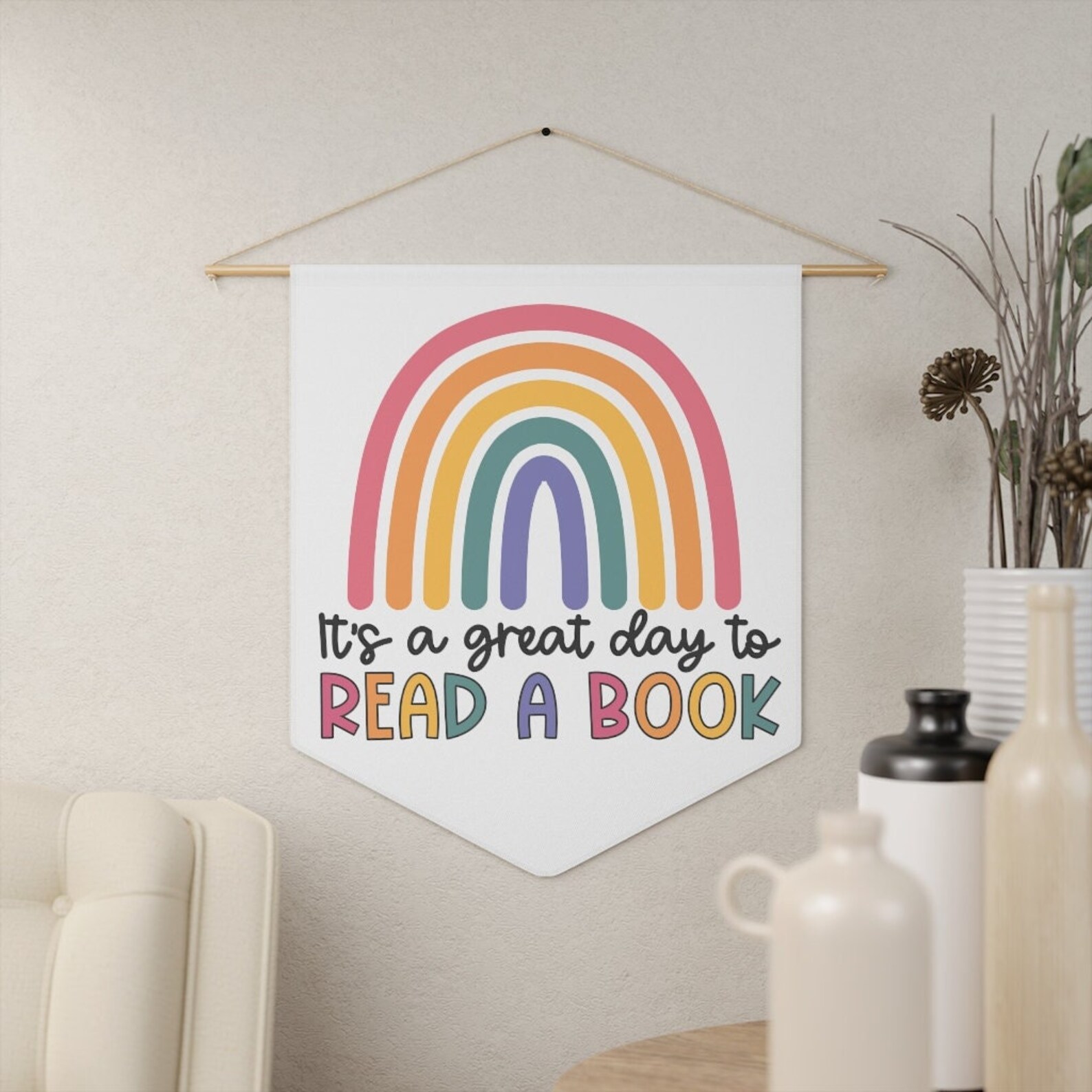 Rainbow Classroom Decor Boho Classroom Decor School Library - Etsy