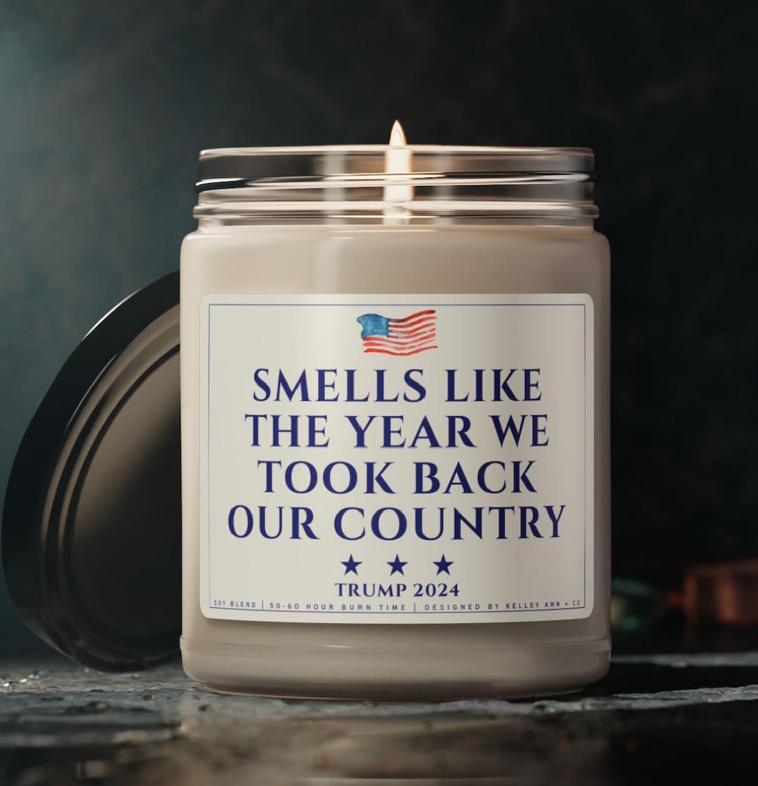 Trump Candle, Trump Gifts, Trump 2024 Candle, President Trump Candle ...