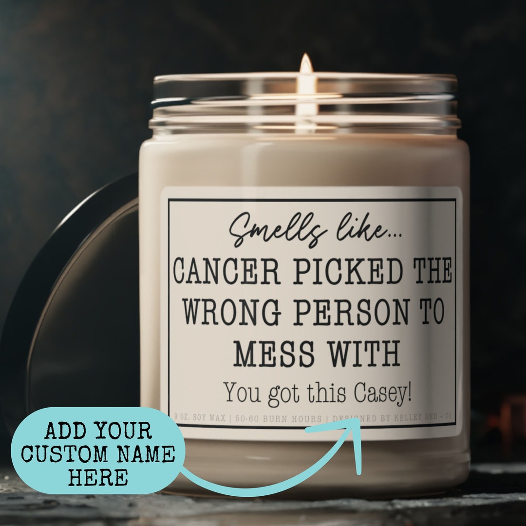 Custom Cancer Gift, Gift for Cancer Warrior, Gift for Cancer Patient ...