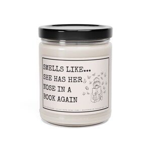 Book Candle, Funny Book Lover Gifts, Bookish Gifts, Reader Gift Ideas ...