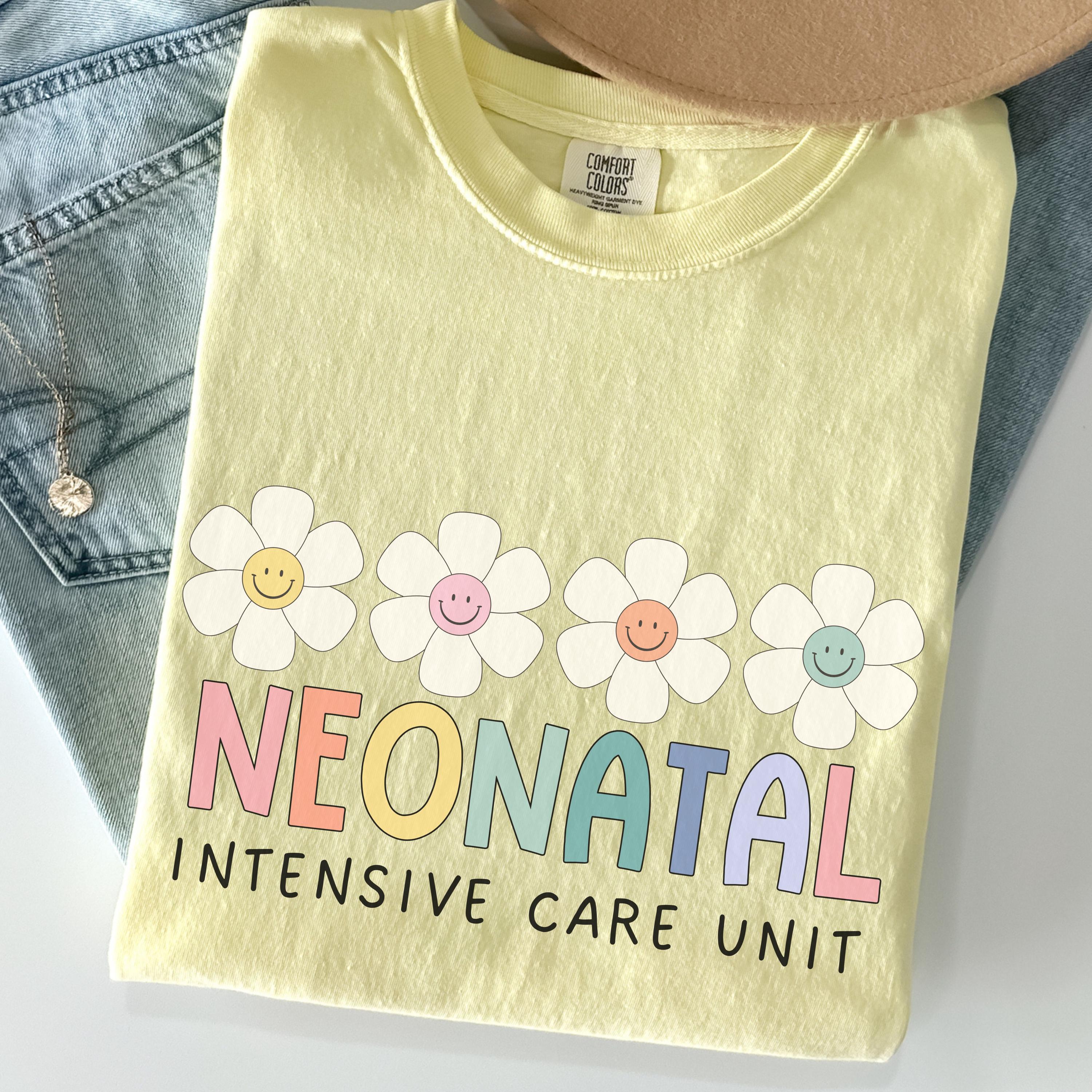 Nicu Nurse Shirts, Neonatal Nurse Shirts, Nicu Peds Shirt, Floral Nicu ...