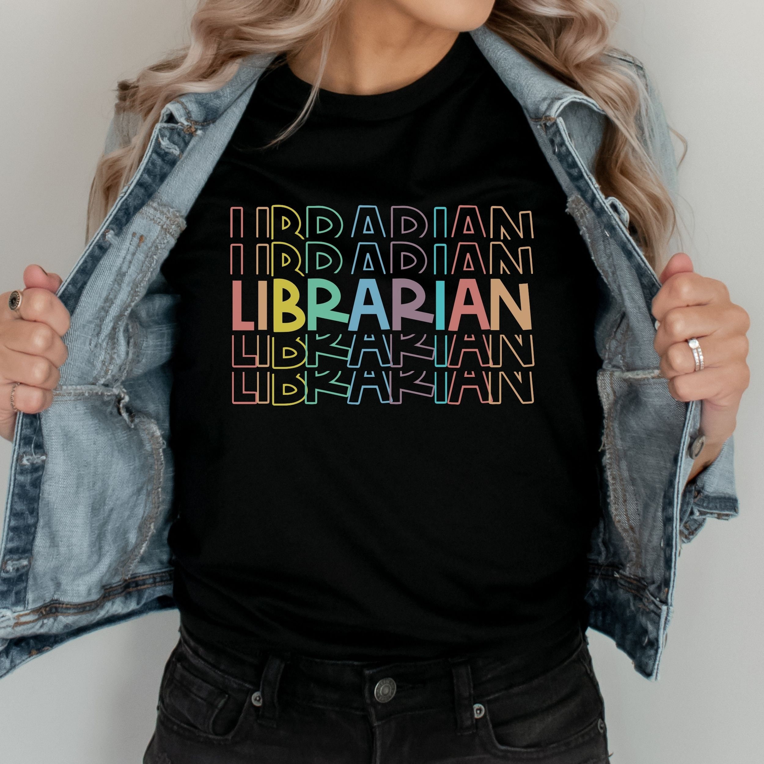 Librarian Librarian T Shirt School Librarian Shirts Gift | Etsy