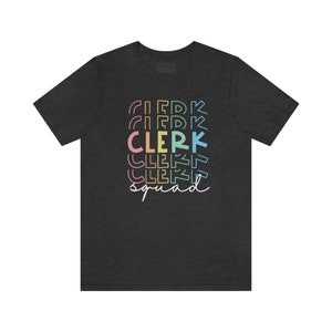 Custom Clerk Squad Shirt, Business Clerk , Office Clerk Shirt ...