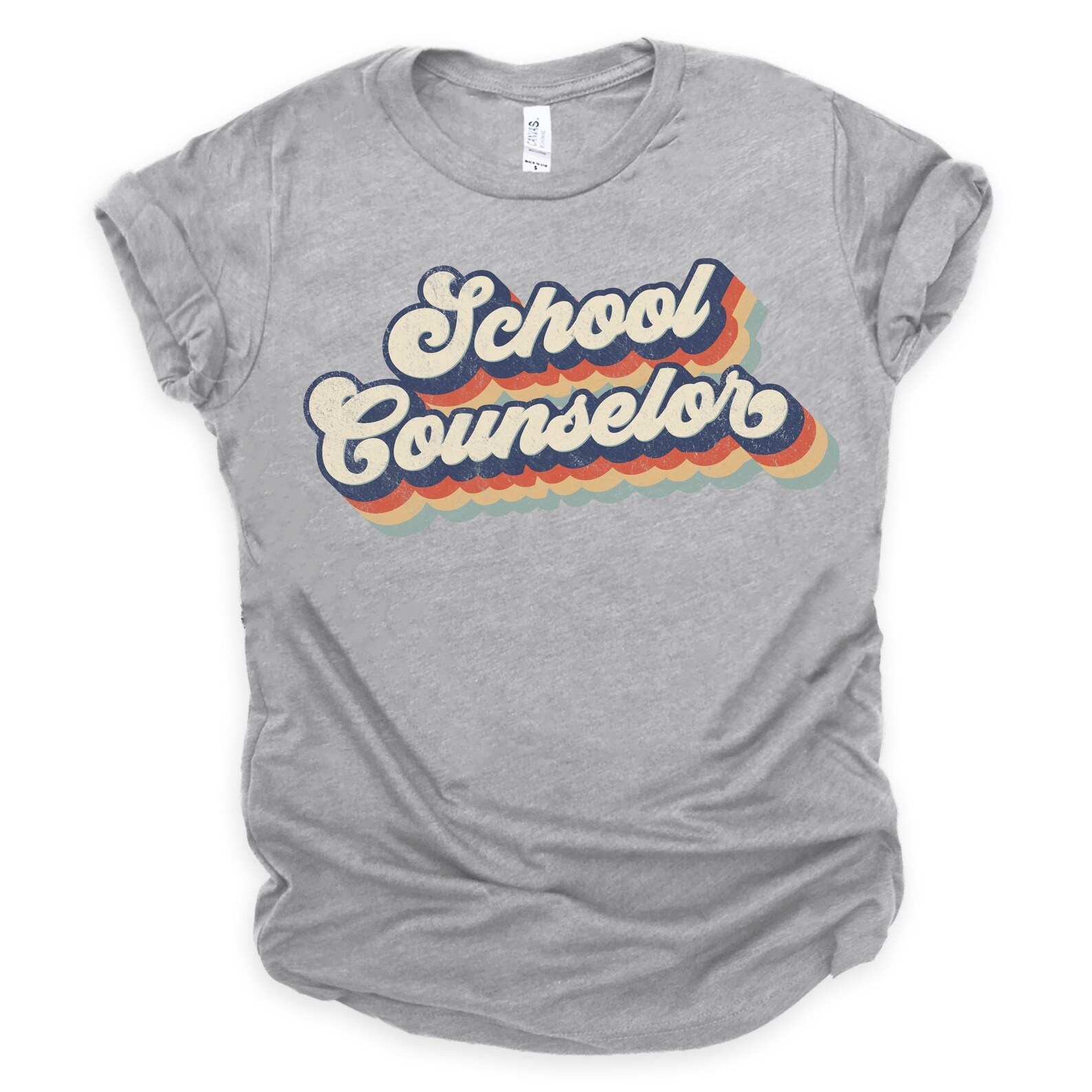 Retro School Counselor T Shirt School Counselor Shirts | Etsy