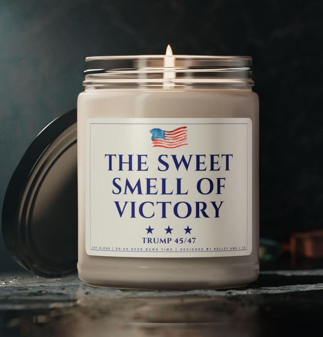 Trump Gift for Dad, Trump Candle, Trump Gifts, Trump Victory Candle ...
