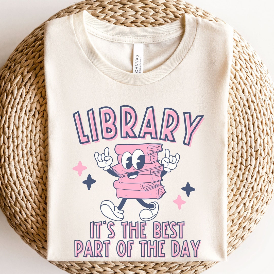 Librarian T Shirt, Library Day Shirt for School Librarian, Reading ...