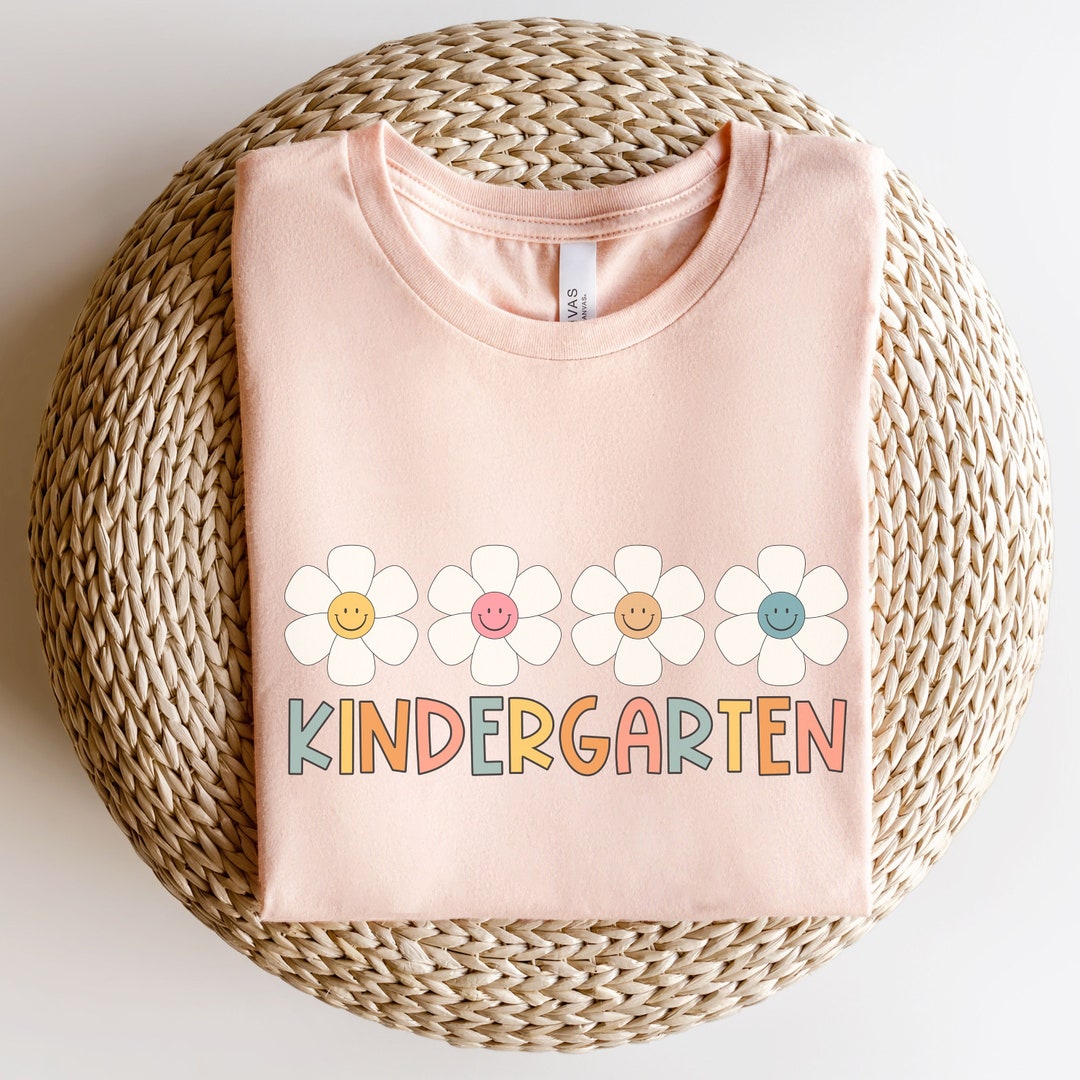 Kindergarten Teacher Shirt for Kindergarten Teachers, Retro ...