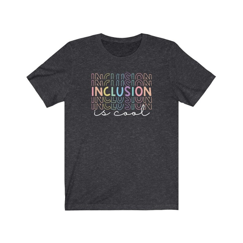 Inclusion T Shirt Special Education Teacher Shirts Equality Shirts ...