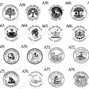 Book Embosser Custom With Your Name/raven From the Library Embosser ...