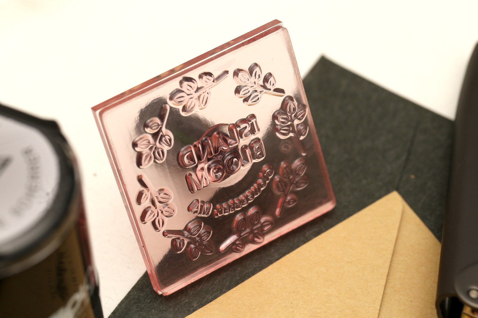 Custom Book Stamp/personalized Book Belongs to Stamp/self Inking ...