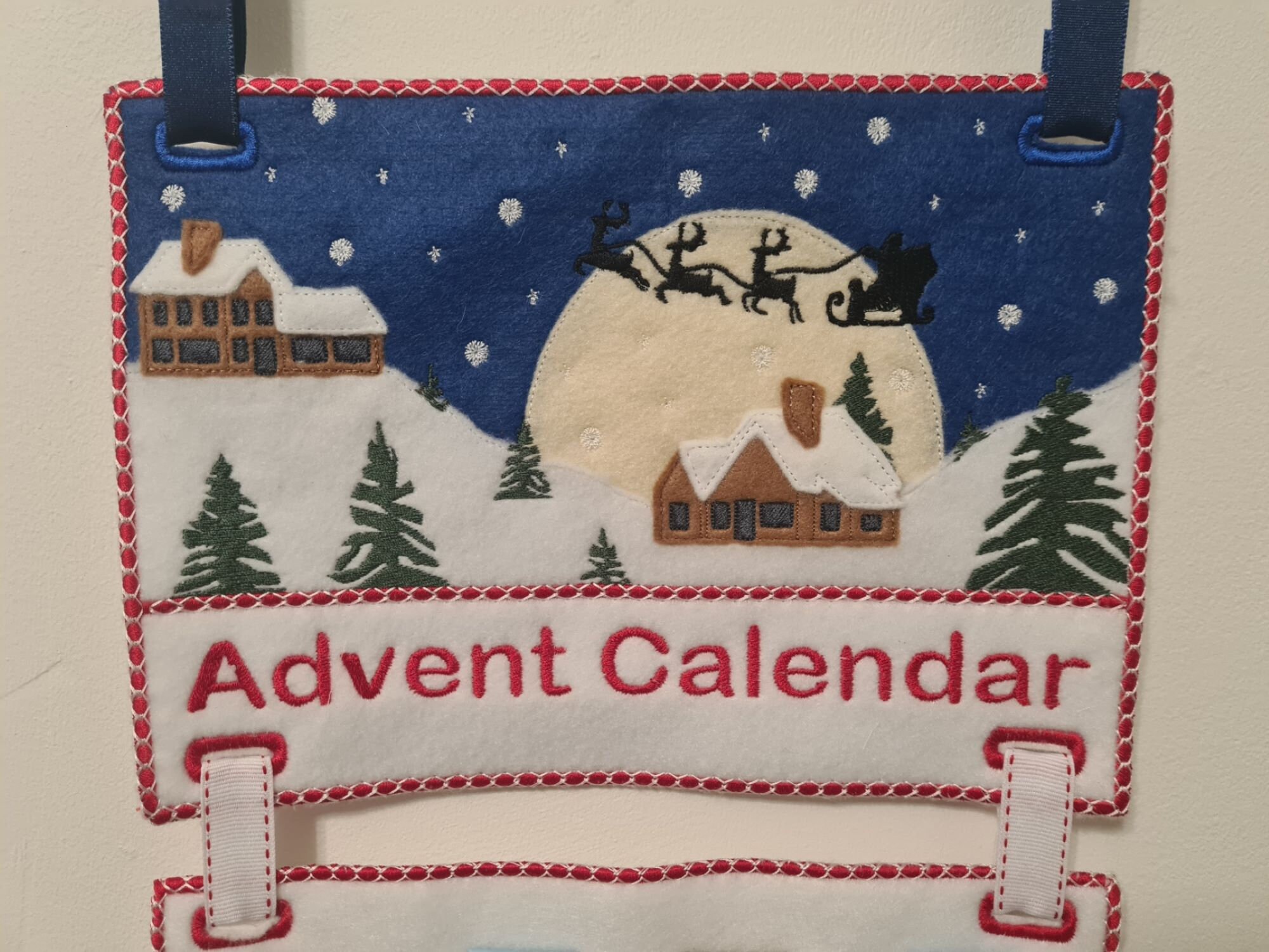 In the Hoop Machine Embroidery Christmas Advent Calendar - Etsy