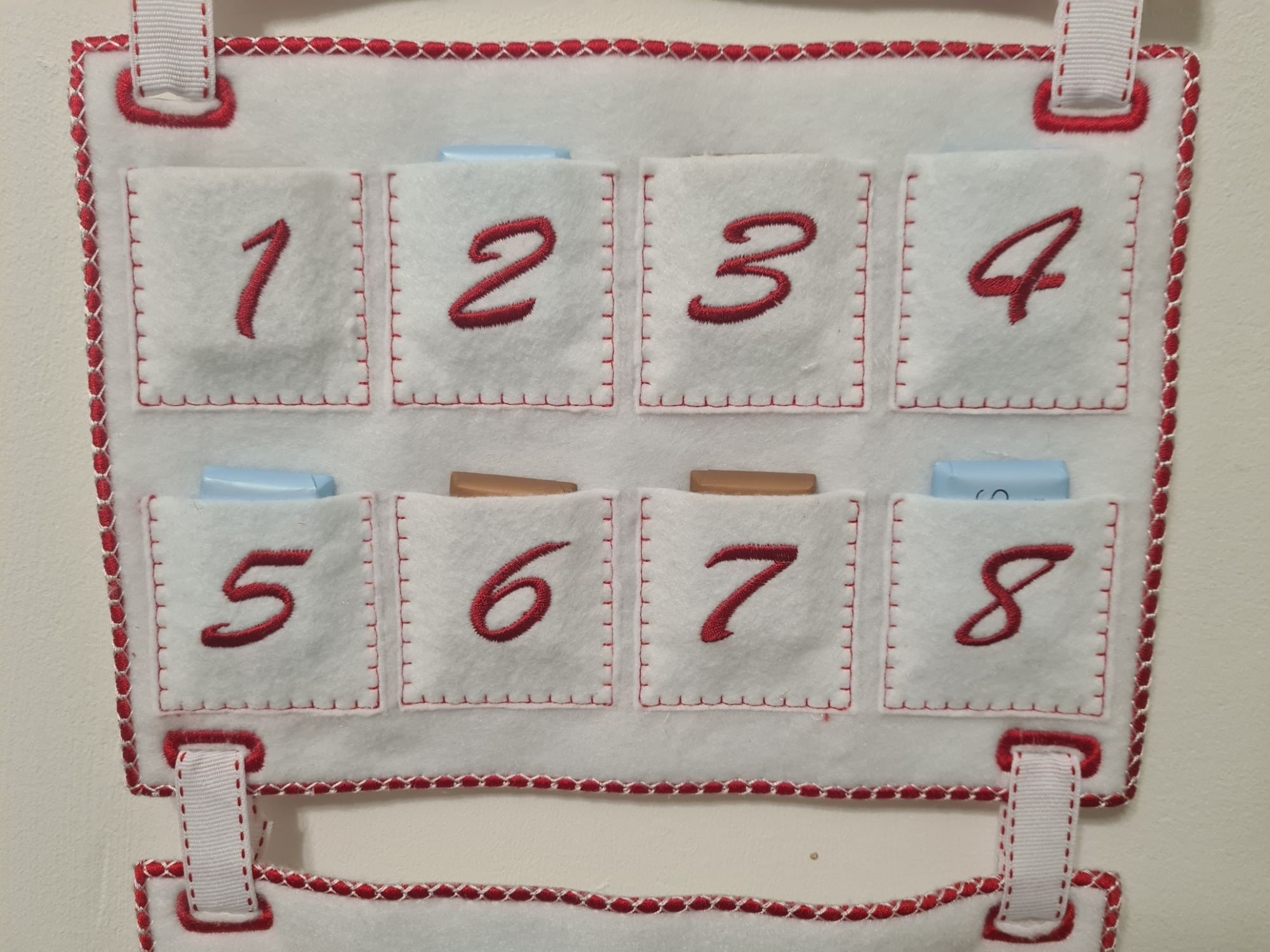 In the Hoop Machine Embroidery Christmas Advent Calendar - Etsy