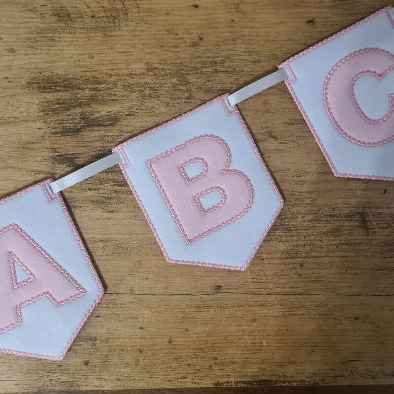 Letter Bunting - Etsy