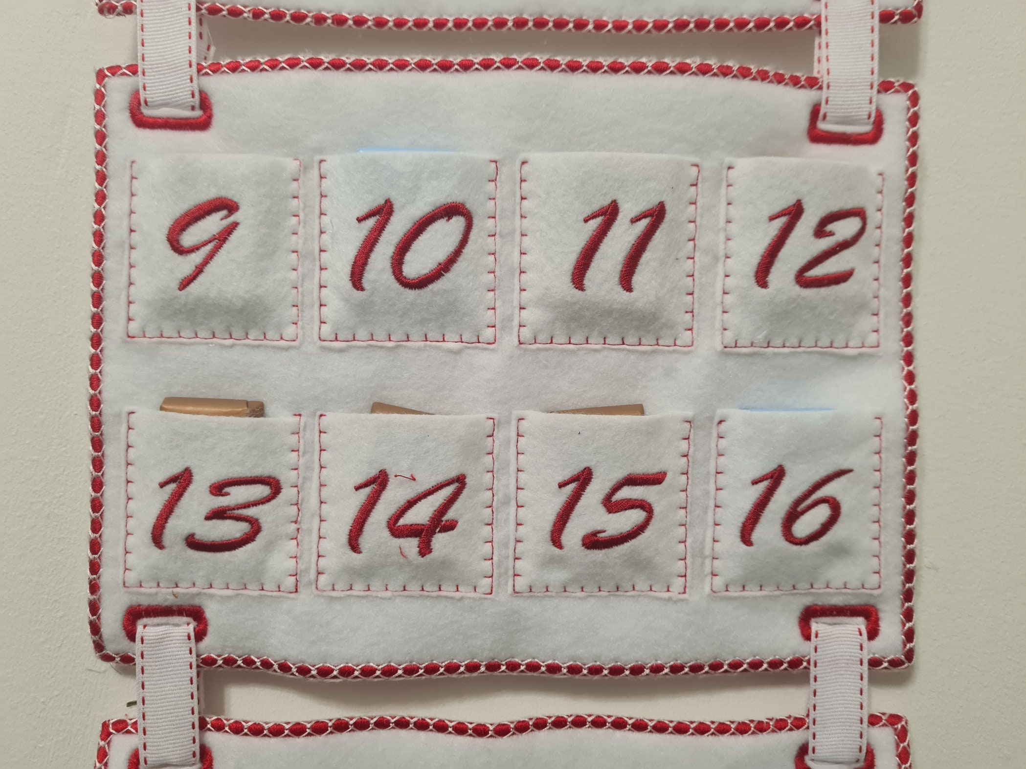 In the Hoop Machine Embroidery Christmas Advent Calendar - Etsy