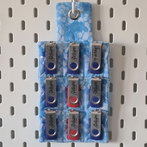 In the Hoop Machine Embroidery USB Book Organizer Pattern - Etsy