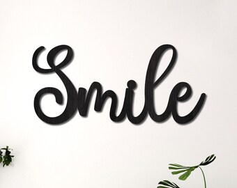 Smile Wall Decor | Etsy