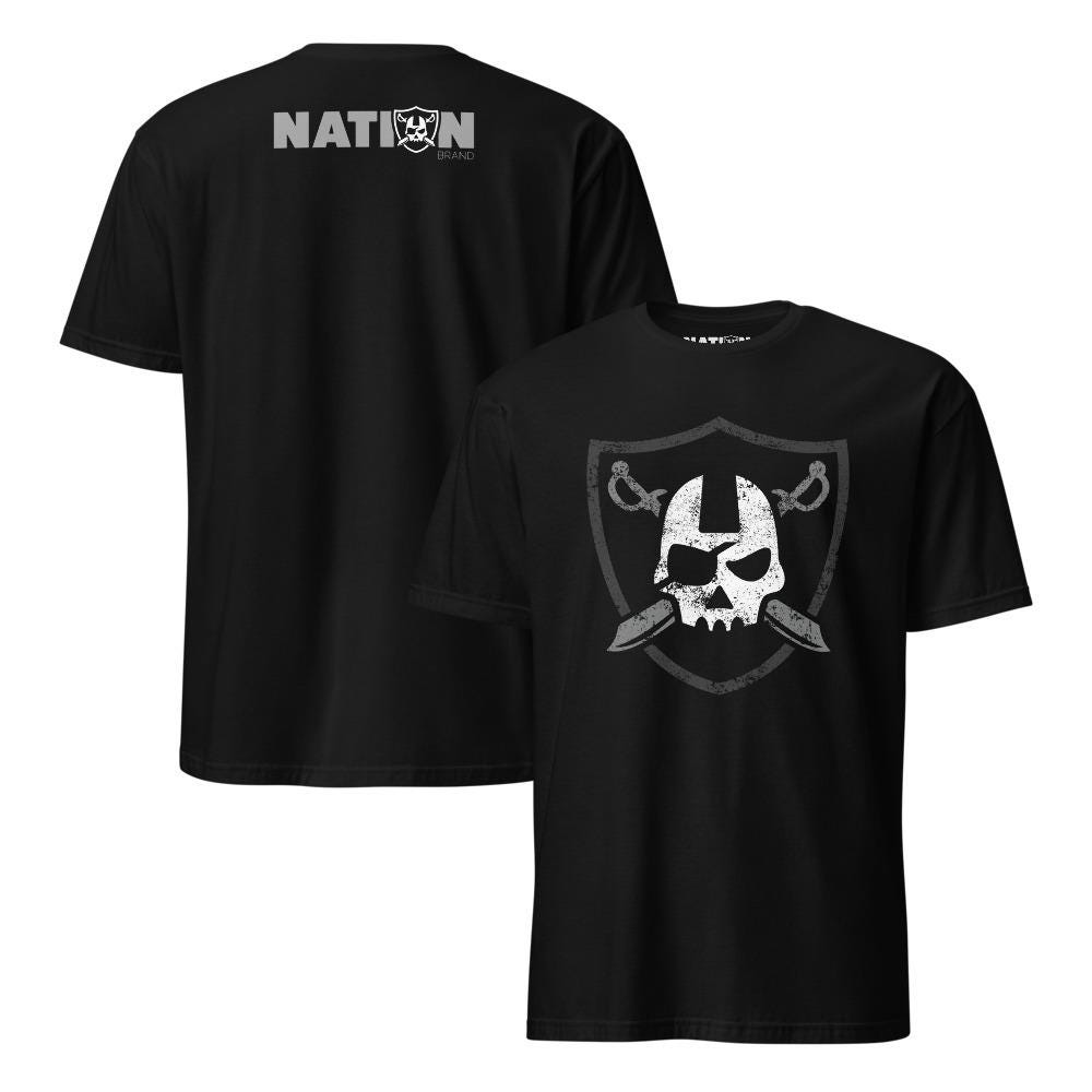 Nation Shield Logo T-shirt - Sizes Small Thru 3XL Unisex - Etsy