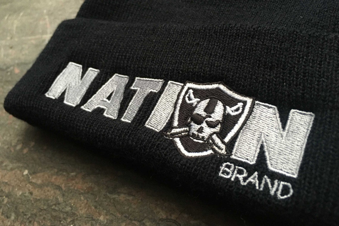 Nation Brand Logo Beanie - Etsy