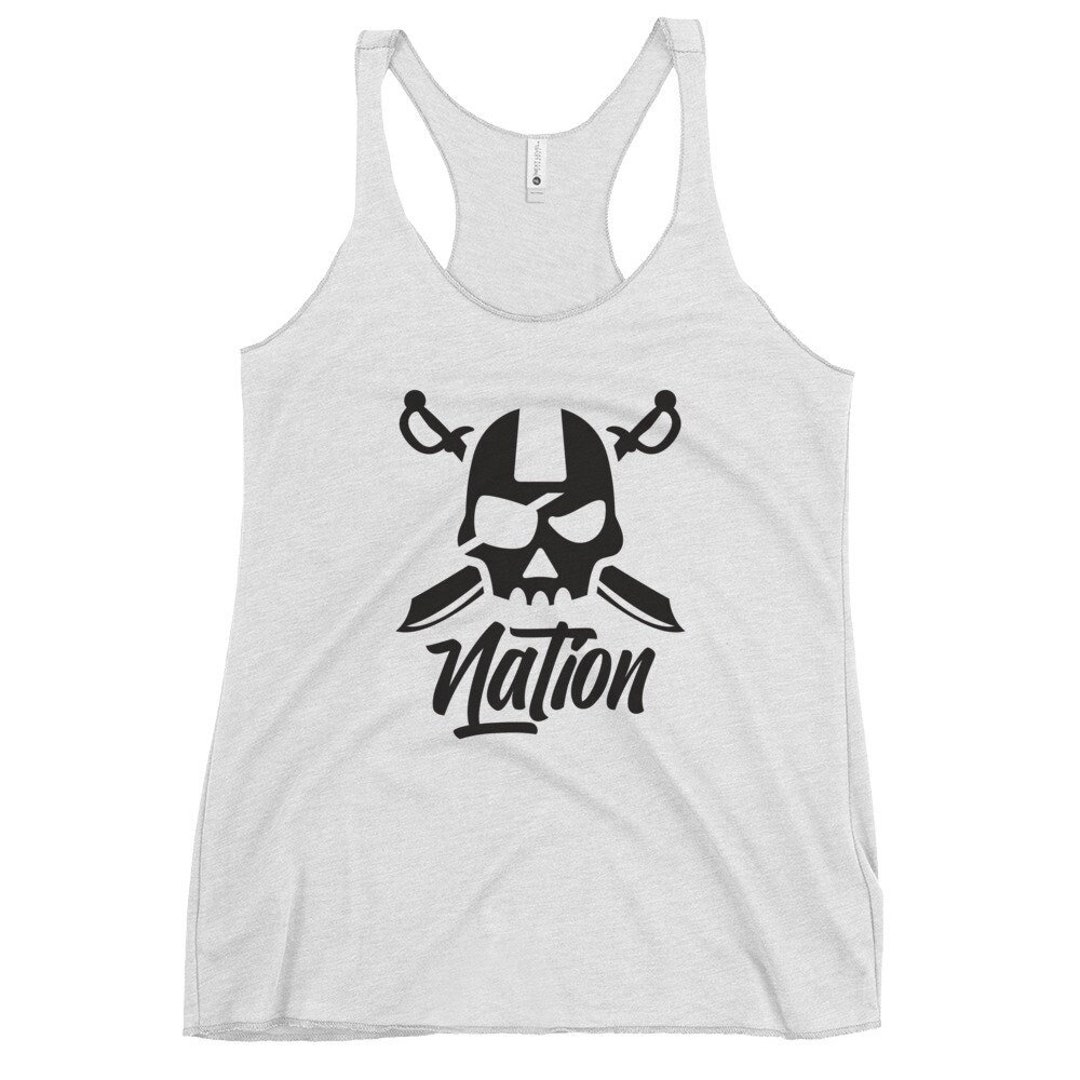 Gray Skull Nation Tank - Sizes Xsmall Thru XL - Etsy