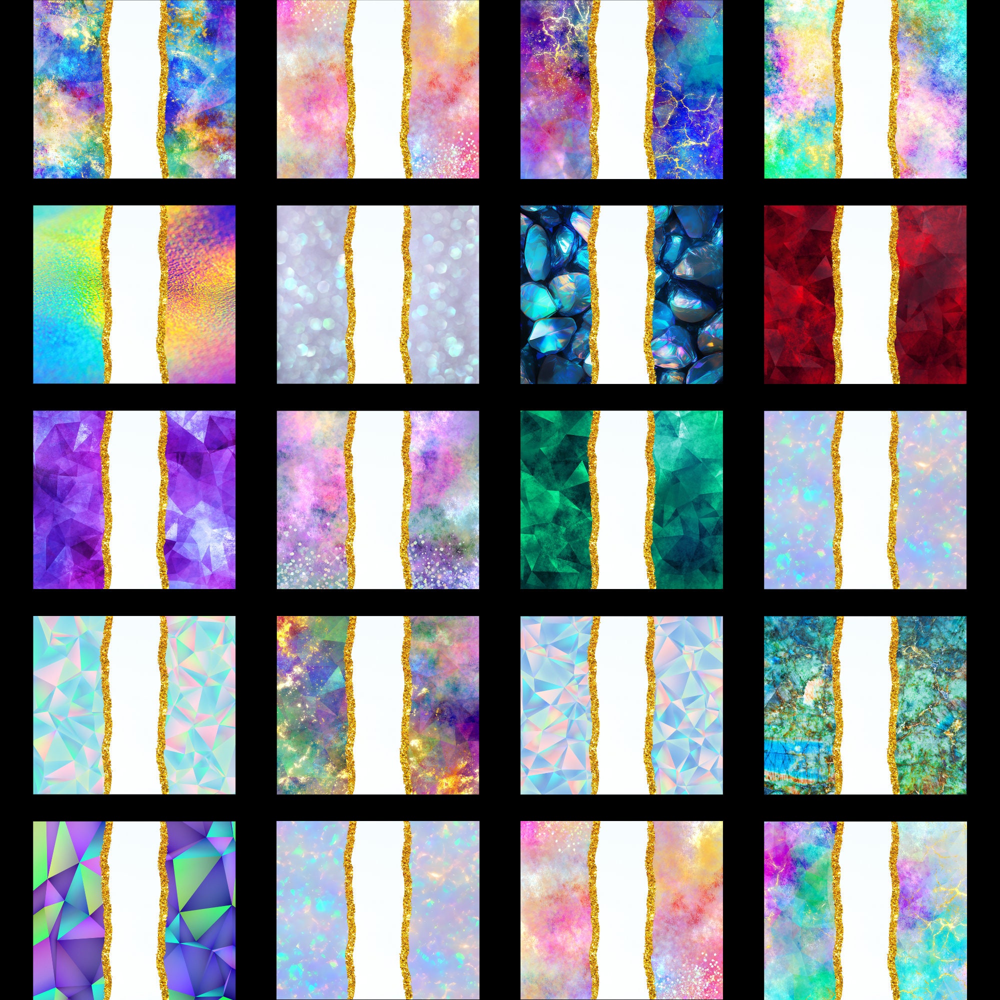 Opal Add Your Own Text Tumbler Wrap Bundle, Sublimation Design, Opal ...