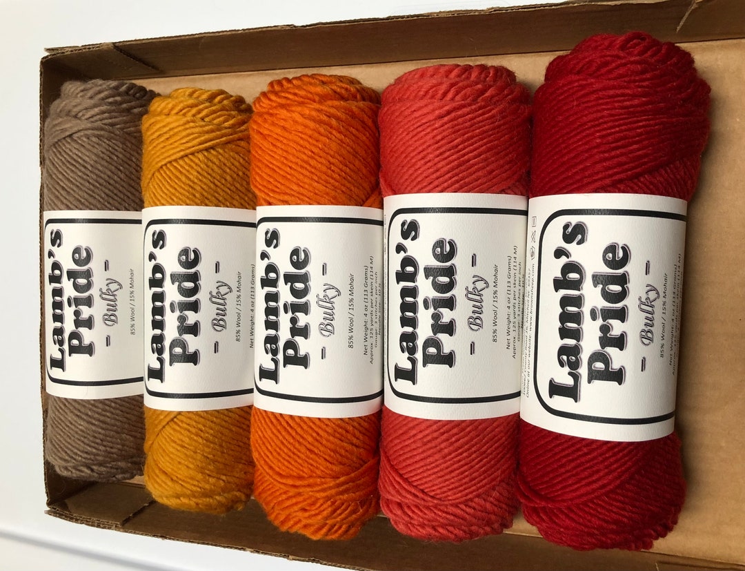 Lamb’s Pride BULKY Yarn - Etsy