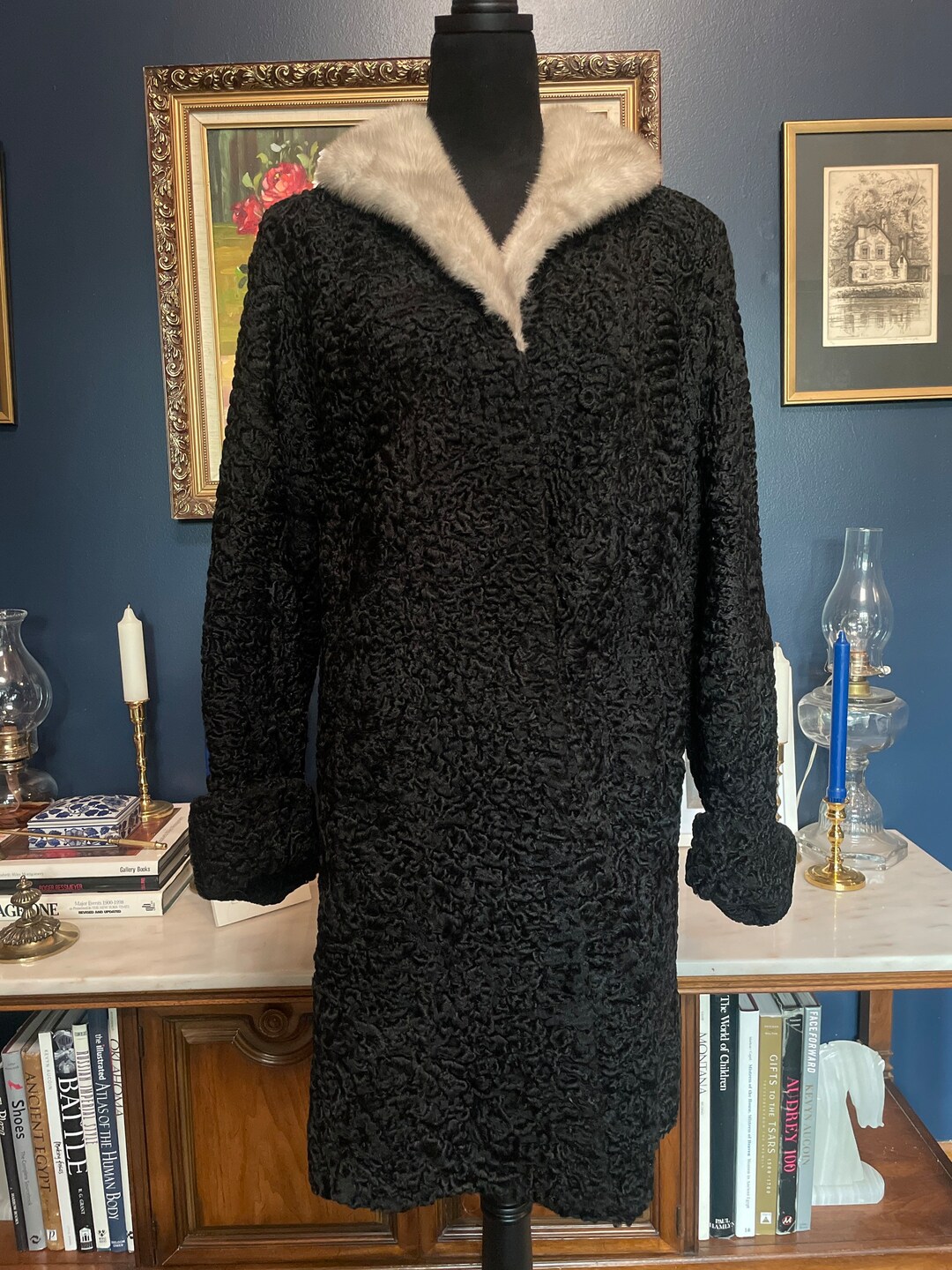 Vintage Real Fur Coat - Etsy