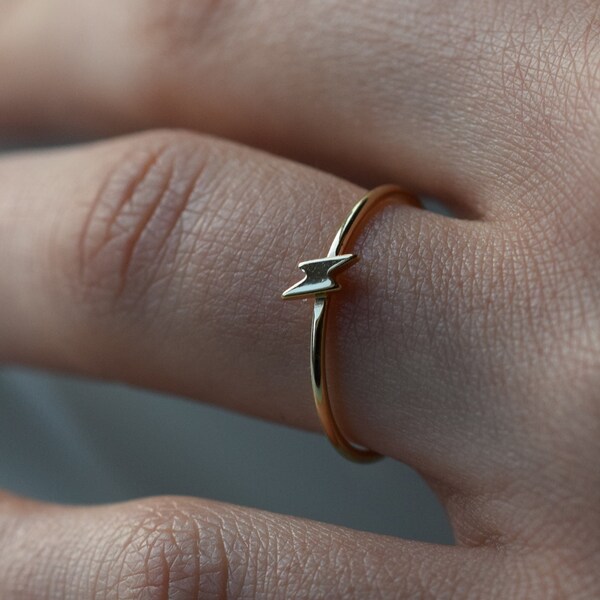 Lightning Ring - Etsy