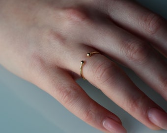 Two Balls Ring | Etsy