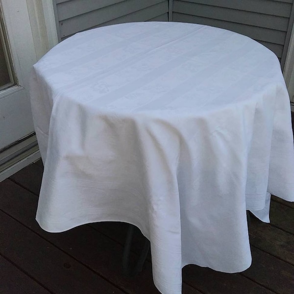 Damask Tablecloth - Etsy