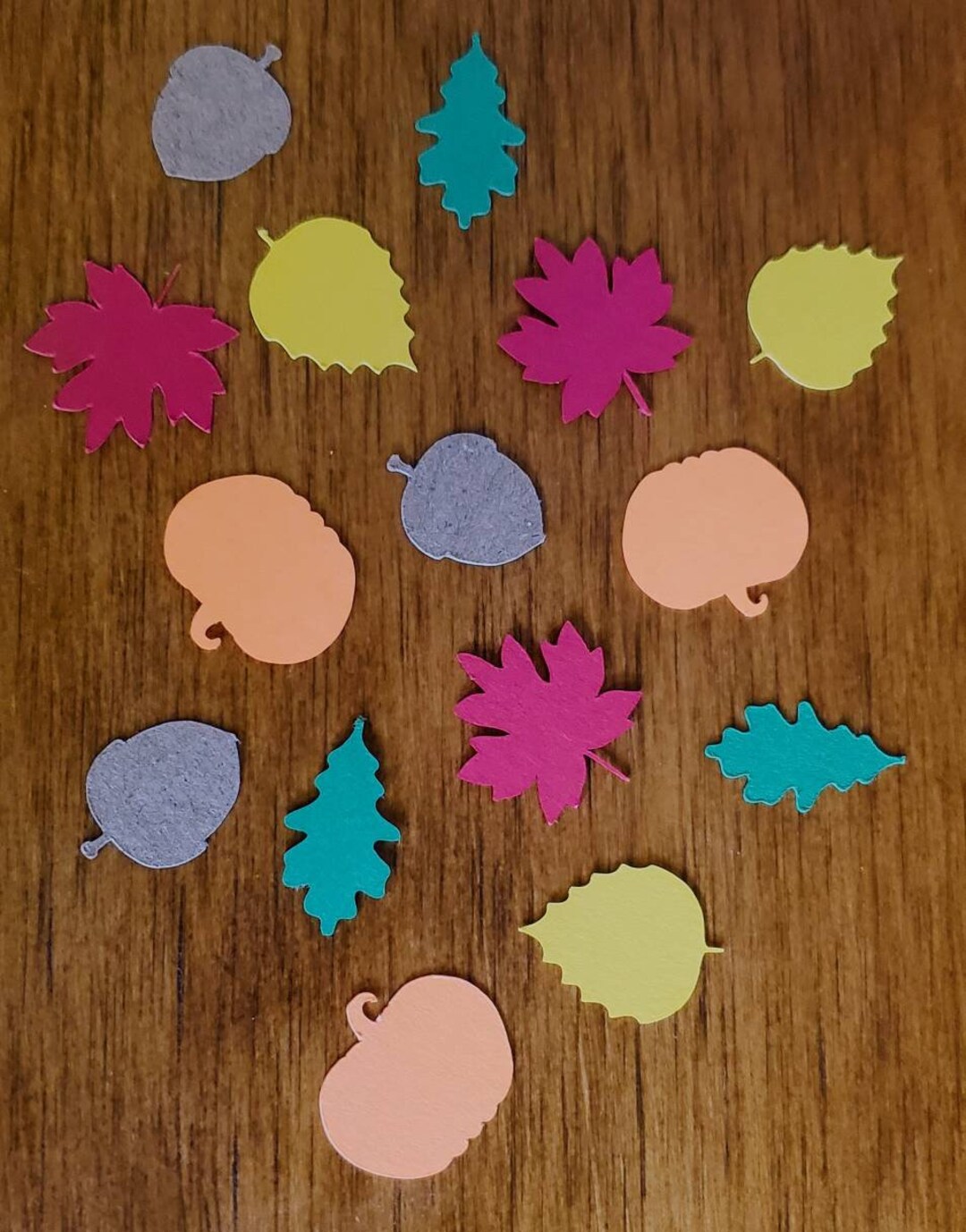 Autumn Leaves Thanksgiving Confetti Mix - Etsy