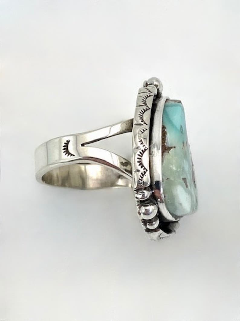 Light Green Appaloosa Shadowbox Ring Size 10 - Etsy