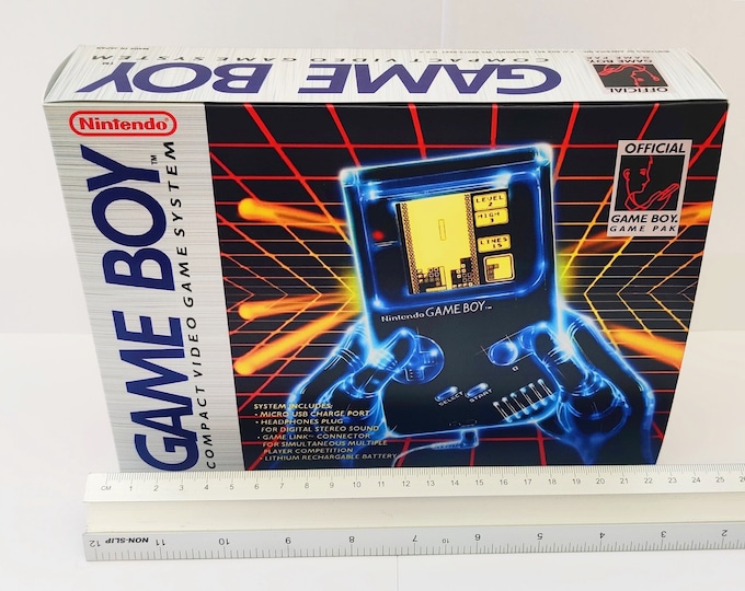 Gameboy Console Box Will Fit Insert Box Size is 232mm X 174mm X 56mm NO ...
