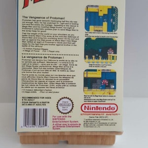 Mega Man 5 NES Box Manual Poly Block Dust Cover - NO GAME Included - Etsy