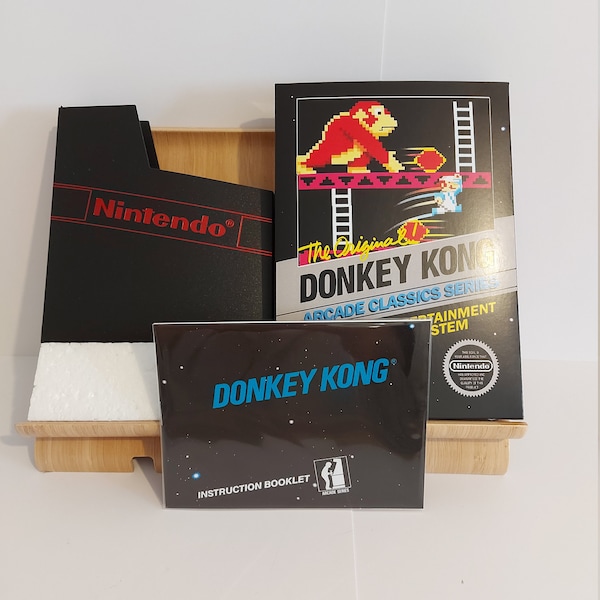 Nes Donkey Kong Box - Etsy