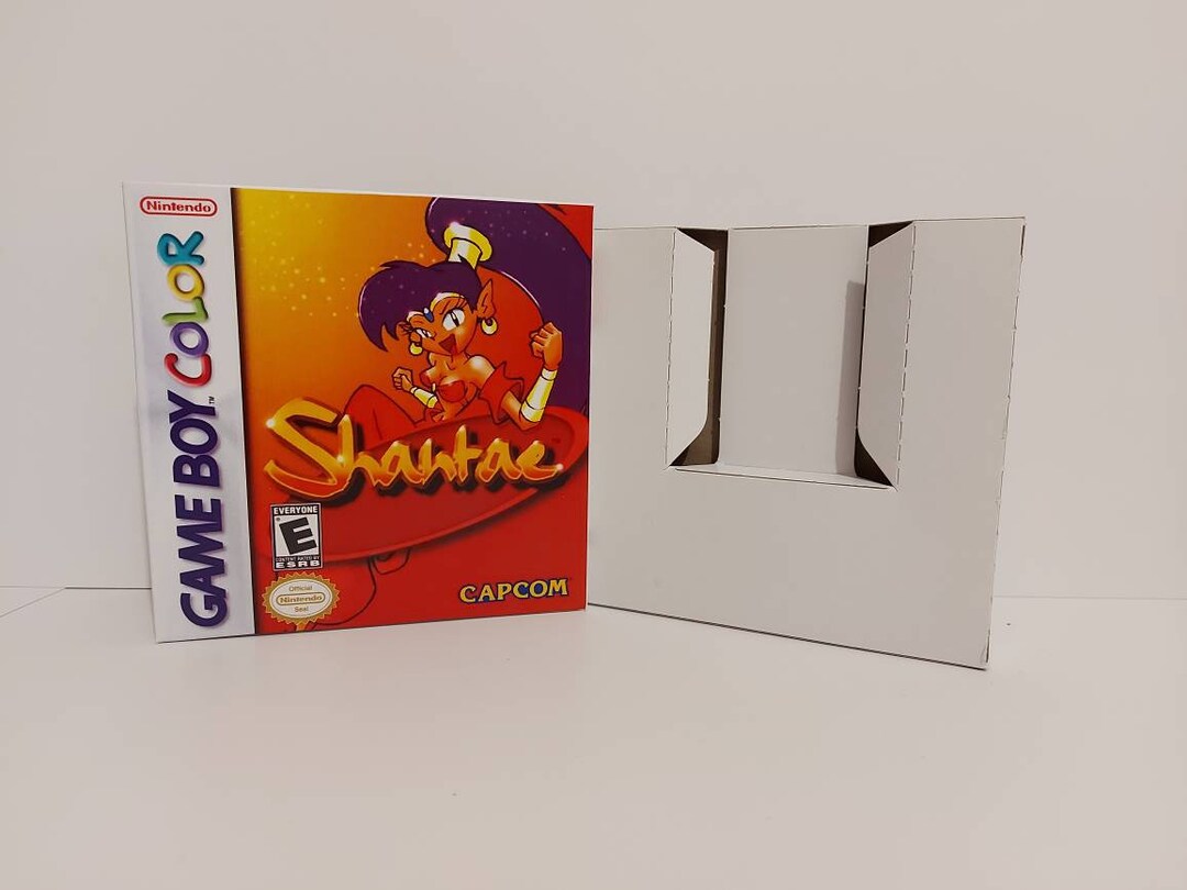 Shantae Gameboy Color Box Manual & Tray - NO GAME Included - Etsy