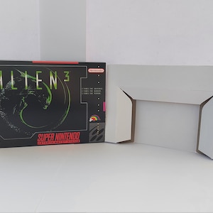 Alien 3 SNES Box Manual and Tray NO GAME Included - Etsy