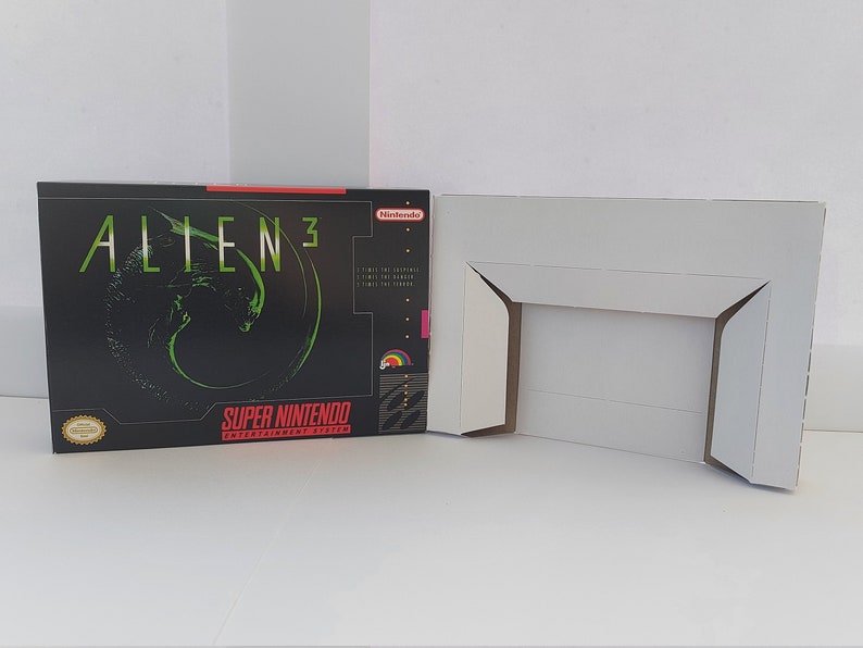 Alien 3 SNES Box Manual and Tray NO GAME Included - Etsy