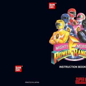 SNES Box Manual & Tray Mighty Morphin Power Rangers NO GAME - Etsy
