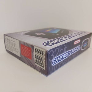 Gameboy Advance Console Box and Manual Black - NO Console Included (16 ...
