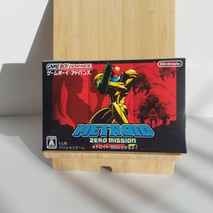 Metroid Zero Mission Japanese Gameboy Advance Box & Tray - NO GAME ...