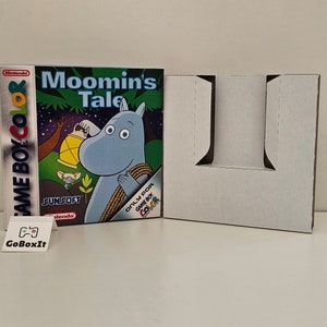 Moomins Tale Gameboy Color Box Tray & Manual - NO GAME Included - Etsy