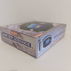 Gameboy Advance Console Box and Manual Black - NO Console Included (16 ...