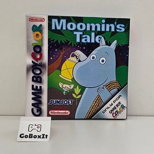 Moomins Tale Gameboy Color Box Tray & Manual - NO GAME Included - Etsy