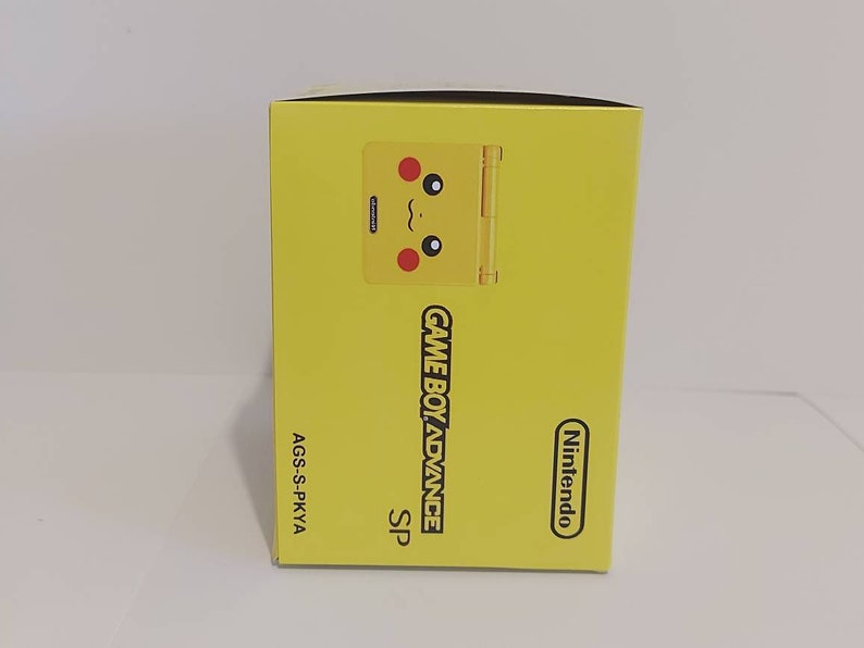 Gameboy Advance SP Console Box - Pokémon Pikachu Edition - NO Console ...