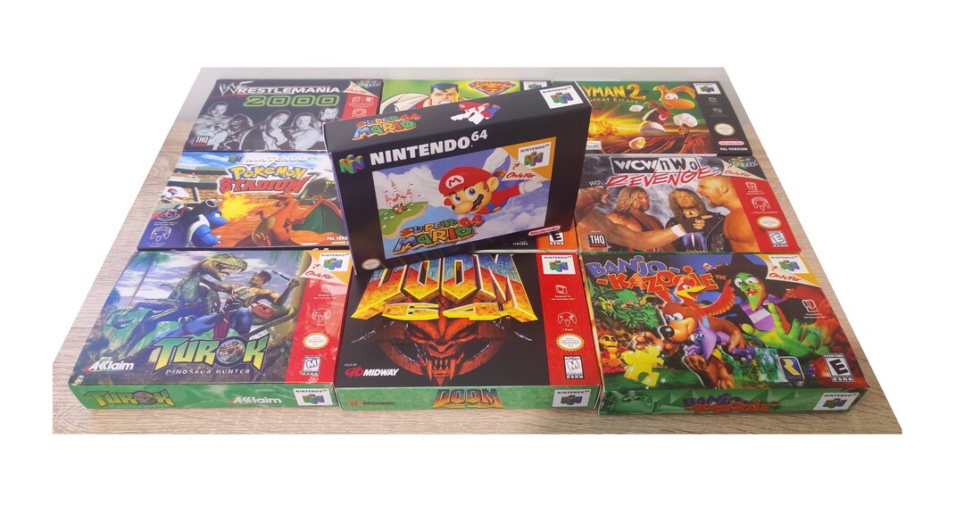 Ultimate Retro Package: N64 Boxes - 10 for the Price of 8! Free ...